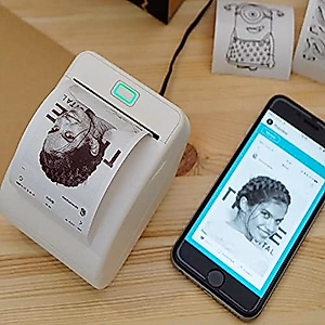 Memobird G1 Mini Photo Wireless Printer for Smartphones (Blue)