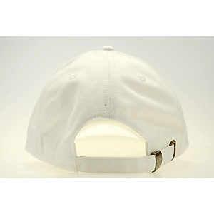 MUNULA Oversize XXL High Crown Baseball Cap Big Head Hats for Men Dad Hat Adjustable Plain Running Cap 23.6"-25.6" (White)