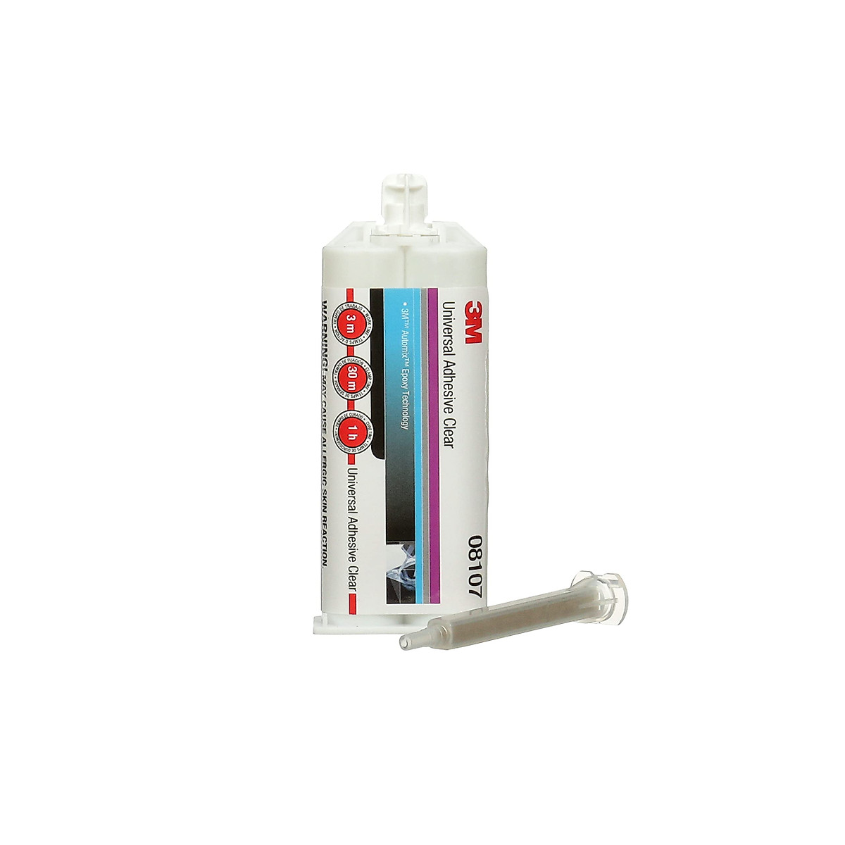3M Universal Adhesive Clear - 3, 08217, 200 mL Cartridge