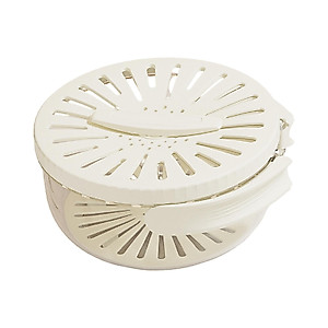 YWJLQH Drain Basket Keeper Container Reusable with Handle Washing Basin Fruits Saver Fruit Drainer Bowl for Strawberry Fruits Grapes, White