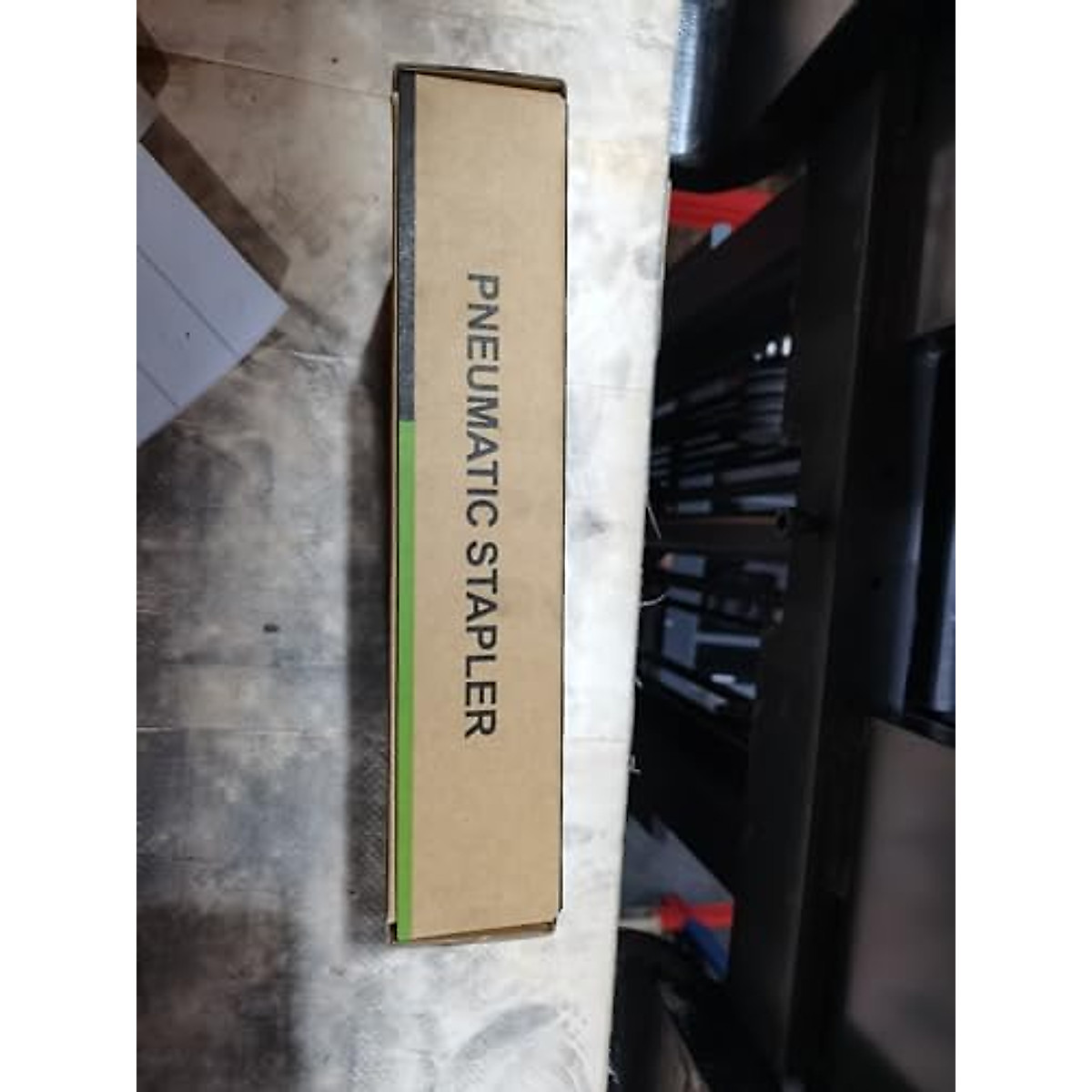 meite MT5016S Upholstery Stapler 20 Gauge 1/2-Inch Crown 1/4-Inch to 5/8-Inch Length Pneumatic Fine Wire Stapler with Safety