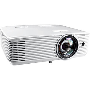 Optoma GT1080HDR Short Throw Gaming Projector | Enhanced Gaming Mode for 1080P 120Hz Gaming at 8.4ms | 4K UHD Support | Play HDR for 4K and 1080P | High 3800 lumens for Day & Night Gaming, White