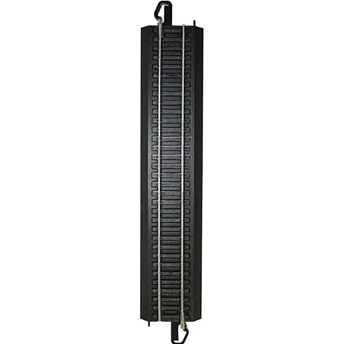 Bachmann Trains - Snap-Fit E-Z TRACK 9” STRAIGHT TRACK - BULK (50 pcs) - STEEL ALLOY Rail With Black Roadbed - HO Scale