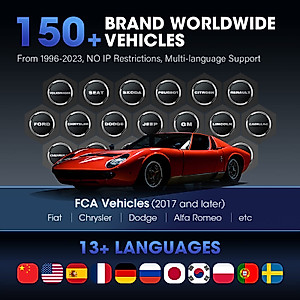 Autel Scaner MaxiCOM MK808S: 2024 Same as MX808S/MK808Z Bidirectional Scan Tool, Upgrade of MK808/MX808, 28+ Services, OE-Level All Systems Diagnostic Scanner, FCA AutoAuth Work with MV105/MV108