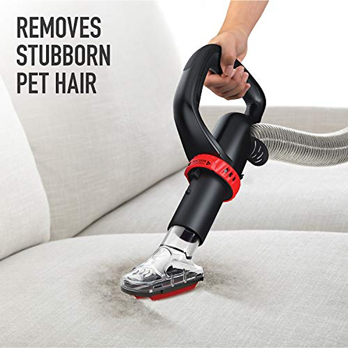 Hoover MAXLife Pro Pet Swivel Bagless Upright Vacuum Cleaner, HEPA Media Filtration, For Carpet and Hard Floor, UH74220PC, Black