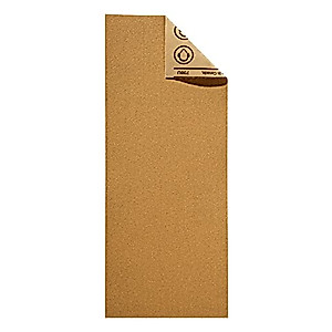 3M 11060-G-6 Sandblaster Sandpaper with No-Slip Grip Backing, Gold, 3-2/3 in. x 9 in, 60 Grit, 6 Sheets/Pack, 10 Count
