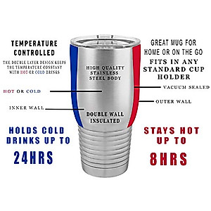 Rogue River Tactical Funny Sarcastic Condescending 30 Oz. Travel Tumbler Mug Cup w/Lid Vacuum Insulated Work Gift