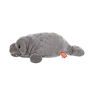 Wild Republic Manatee Plush, Stuffed Animal, Plush Toy, Gifts for Kids, Cuddlekins 10 Inches