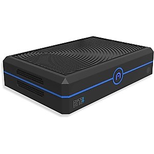 AZULLE Byte4 Pro Mini Desktop Computer with PoE Module, Intel Celeron J4125 2GHz, 4GB RAM, 64GB SSD, Windows 10 Pro, Free Upgrade to Windows 11