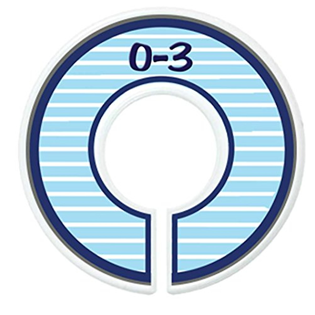 Mumsy Goose Nursery Closet Dividers, Choose Your Sizes Closet Organizers, Baby Boy Clothes Sizers