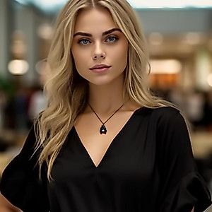 Distance Bat Necklace for Women, White Opal April Birthstone Necklace, 925 Sterling Silver Pendant Christmas Birthday Jewelry Gifts for Women/Wife/Mom/Girlfriend