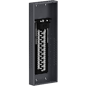 Square D - HOM4080M200PC 200 Amp 40-Space 80-Circuit Indoor Main Breaker Load Center, Gray