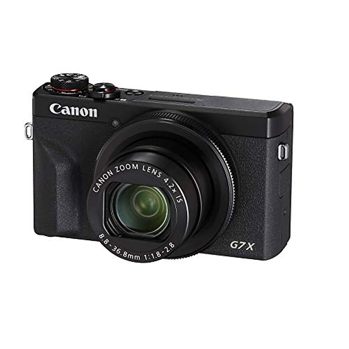 Canon PowerShot Digital Camera [G7 X Mark III] with Wi-Fi & NFC, LCD Screen and 4K Video - Black (Renewed)
