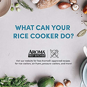 Aroma Professional ARC-1230B Grain, Oatmeal,Slow Cooker, Saute, Steam, Timer, 10 Cup Uncooked/20 Cup Cooked, Black