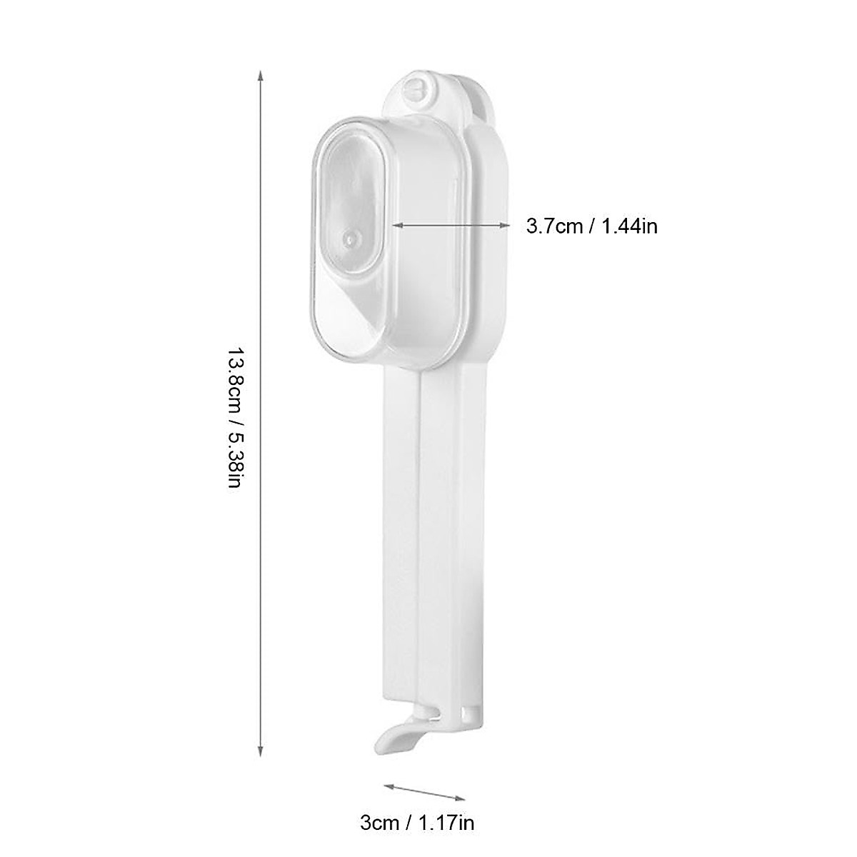 Food Bag Sealing Clip with Pour Spout, Food Bag Clips with Pour Spouts Bag Clips for Food, Bag Sealing Clip with Pour Spout Reusable Plastic Cap Sealer Clips for Small Particle Food Flour
