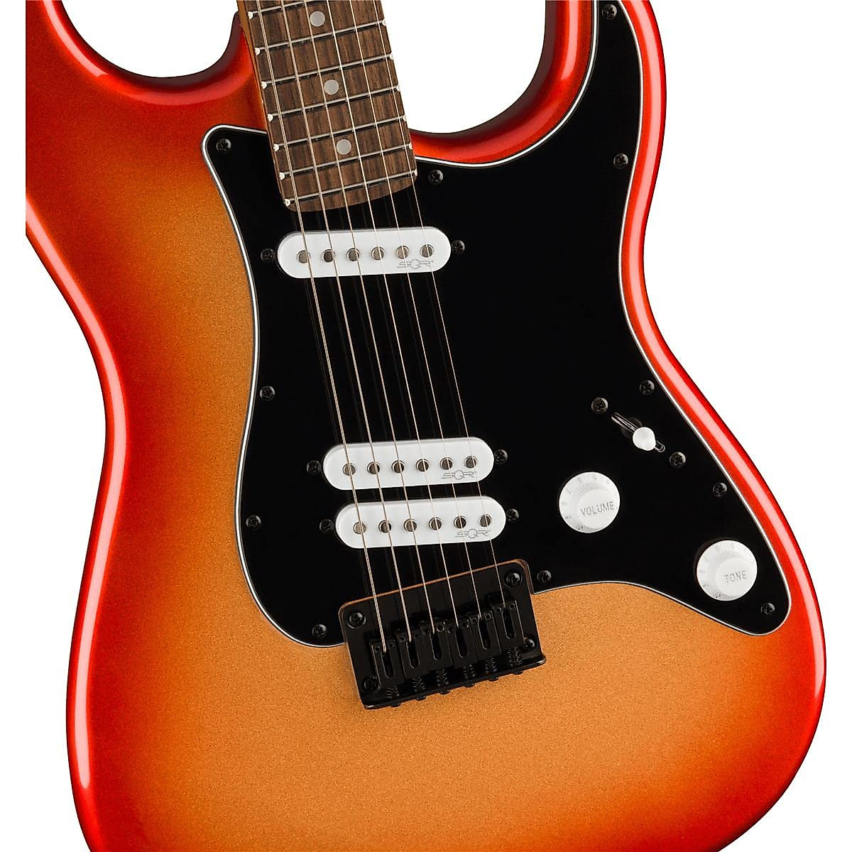 Squier Contemporary Special Stratocaster HT Electric Guitar, with 2-Year Warranty, Sunset Metallic, Laurel Fingerboard