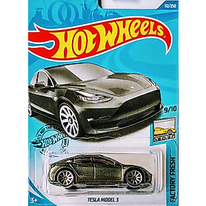 Hot Wheels Tesla 5 Car Bundle Set