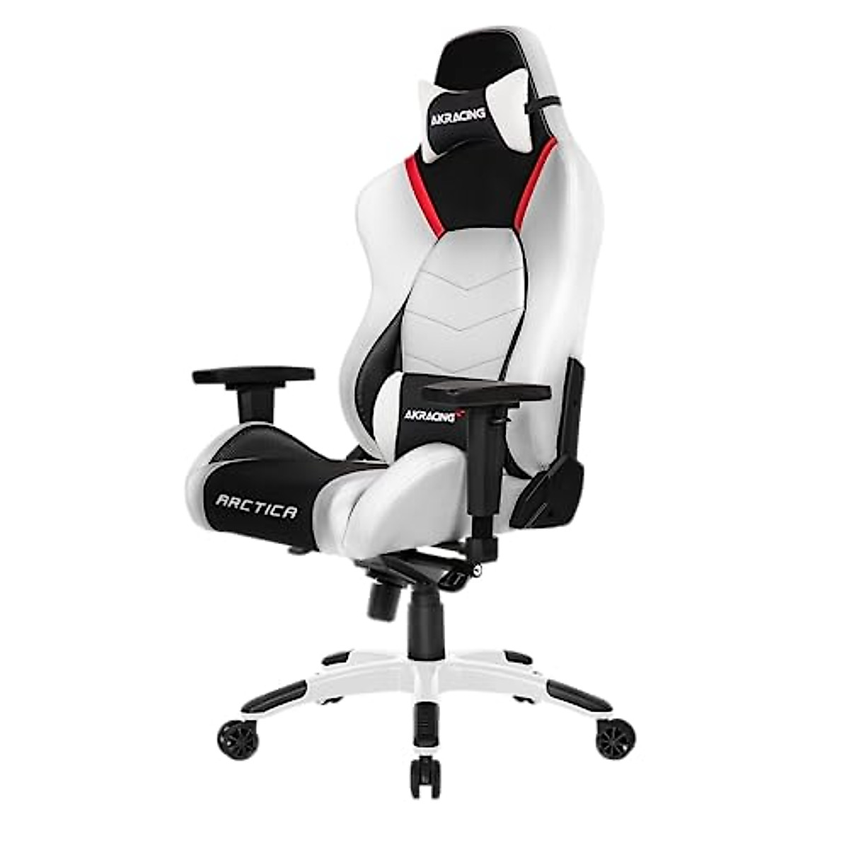 AKRacing Masters Series Premium Gaming Chair with High Backrest, Recliner, Swivel, Tilt, Rocker and Seat Height Adjustment Mechanisms with 5/10 Warranty