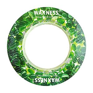 Waxness Waxing Protection Collars 50 Pack Green Fits Most 14-16 Ounces Tins and Pots