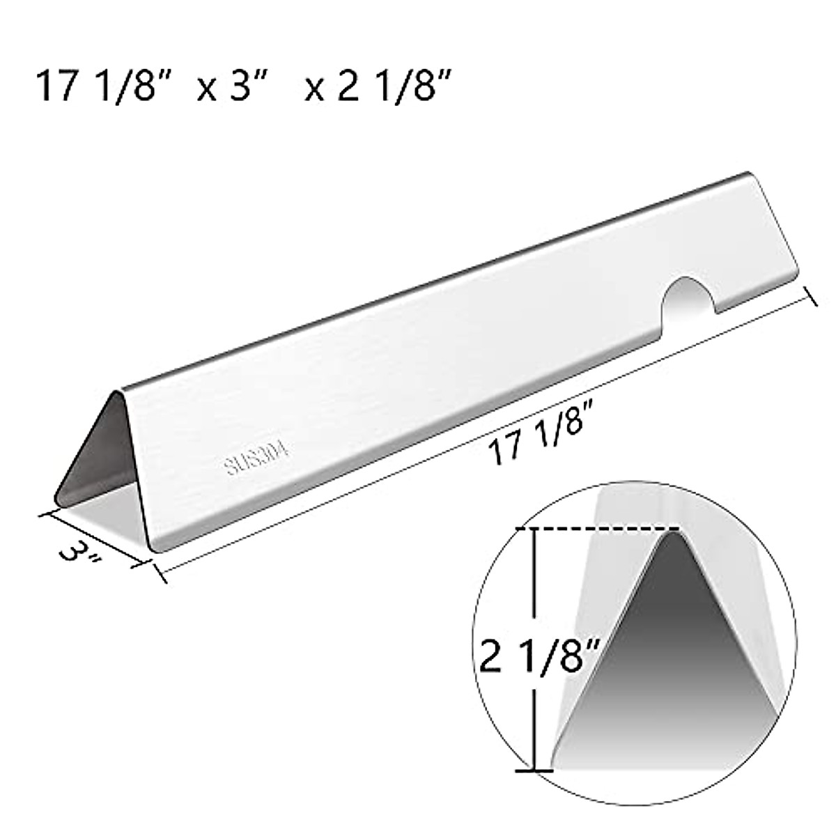 Grill Parts Flavorizer Bars for Weber Genesis II, 66032 Flavorizer Bars Weber Genesis ii Gs4 Parts for Weber Genesis II E-310 S-310 SE-310 SE-330 E-335 SE-335 E-315 S-335 S-345 S-340 Stainless Steel