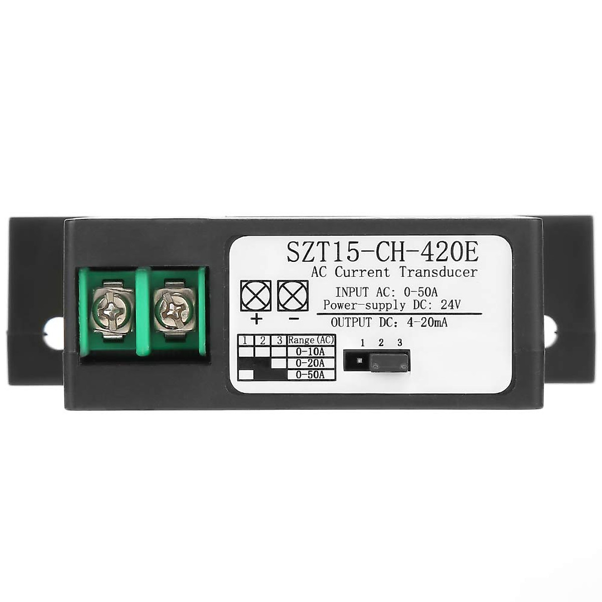4-20mA AC Current Sensor Transmitter SZT15-CH-420E High Accuracy AC Current Converter for Automatic Control Systems