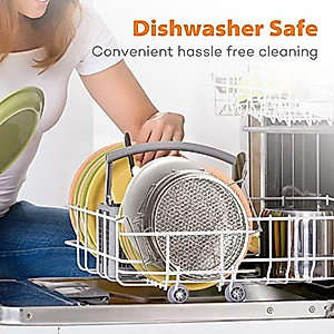 SICHEER Dehydrator Rack Stainless Steel Stand Accessories Compatible with Instant Pot Air Fryer Crisp Lid 6 Quart