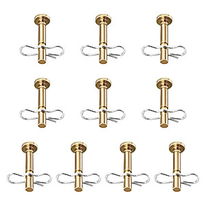 Replacement Shear Pin Kit 738-04124A for MTD Cad Snowblower - Shear Pins & Cotter Pins 714-04040 Compatible with Troy Bilt Craftsman 2-Stage 3-Stage Snow Blower, Snow Thrower, Lawn Tractor, 10 Set