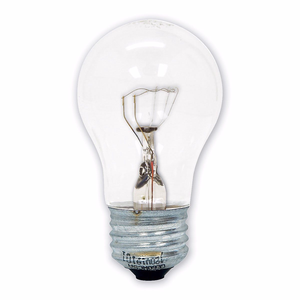 GE 15206-12 40-Watt Appliance Light A15 Light Bulb, 12-Pack