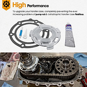 10001 Transfer Case Pump Upgrade Kit Fits for GM Transfer Case Models 136,146, 246, 261, 261HD, 263HD, 263XHD, 261XHD 1998-2007
