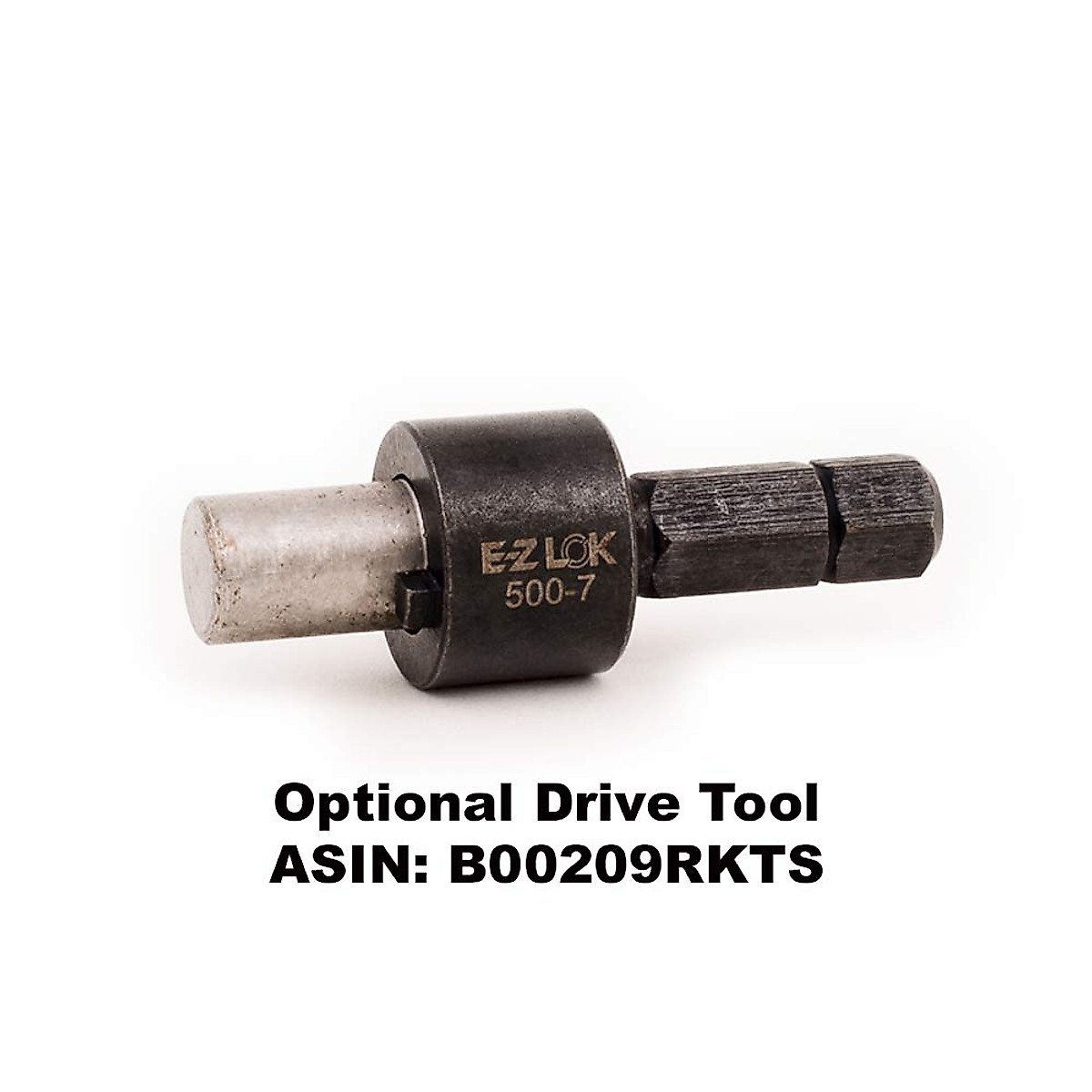 E-Z LOK - 329-801 E-Z Lok Externally Threaded Insert, C12L14 Carbon Steel, Meets AISI 12L14, 1/2"-13 Internal Threads, 3/4"-10 External Threads, 1.000" Length, Made in US (Pack of 5)