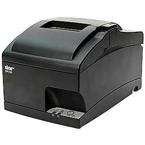 Star Micronics SP742ME Ethernet Monochrome Impact Kitchen Receipt Printer for Restaurant Order Coupo and Tickets, Gray - Compatible with Square and Clover, Auto Cutter, Internal Power Supply - JTTANDS