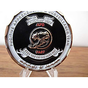 Aurora Colorado Police Fugitive Apprehension and Surveillance Team Challenge Coin