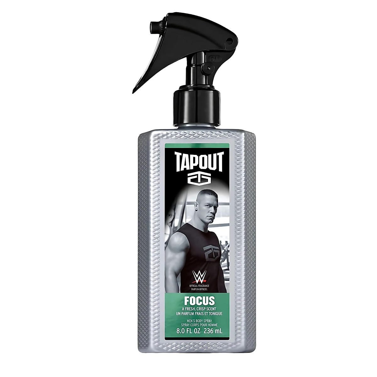 Tapout Focus Body Spray Perfume for Men – Refreshing Fragrance, 8 oz