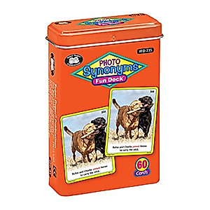 Super Duper Publications | Photo Synonyms Fun Deck Flash Cards | Educational Learning Resource for Children