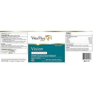 Vita Flex Pro Vision, Focusing and Horse Calming Supplement 1.625 lbs, 26-Day Supply
