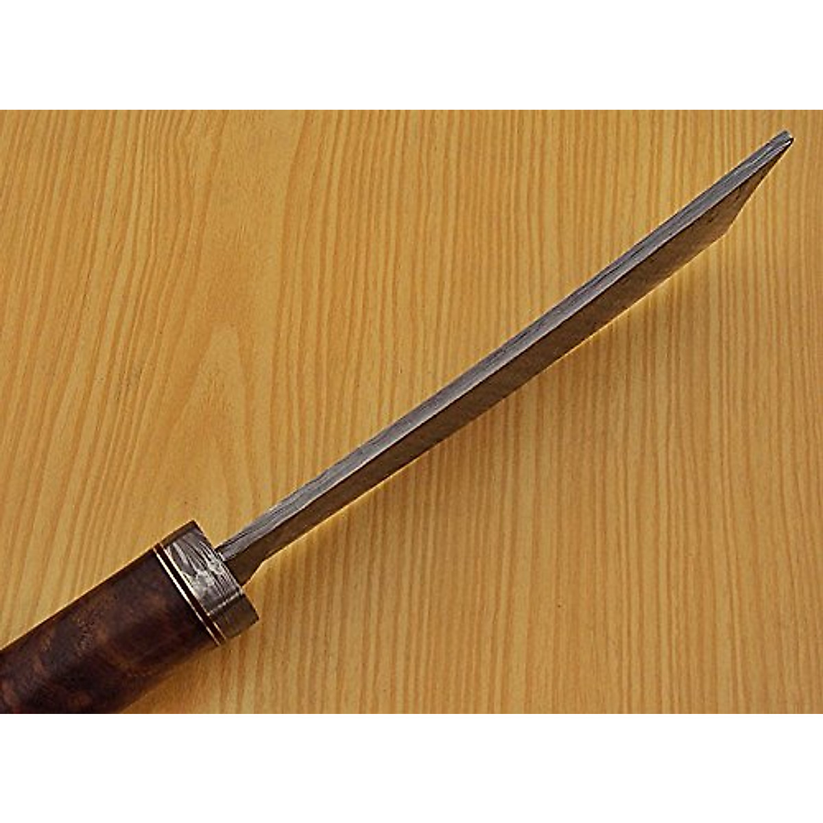 CP-35 Custom Handmade Damascus Steel 12.00 Inches Cleaver style Knife - Beautiful Handle