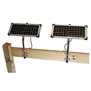 Ghost Controls Solar Panel Premium 10 Watt Monocrystalline Panel for Automatic Gate Opener Systems, Model AXDP