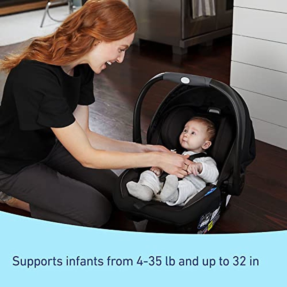 Graco® SnugRide® SnugFit 35 DLX Infant Car Seat, Maison