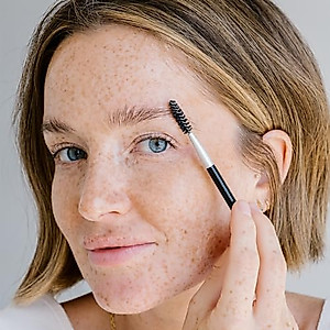 WUNDERBROW Fix It Clear Eyebrow Gel, Long Lasting Lamination Effect, Includes Dual Ended Brush, Vegan & Cruelty Free