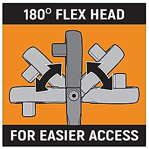 GEARWRENCH 2 Pc 1/4", 3/8" Drive 90 Tooth Cushion Grip Flex Head Ratchet Set - 81204T