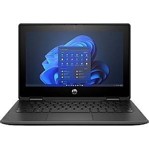 HP ProBook x360 11.6" Touchscreen Convertible 2 in 1 Notebook - HD - 1366 x 768 - Intel Pentium N6000 Quad-core (4 Core) - 8 GB Total RAM - 256 GB SSD - Windows 11 Pro - Intel UHD Graphics - Brig