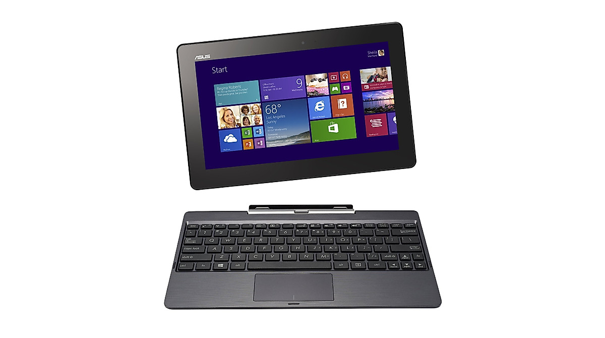 ASUS Transformer Book T100TA-C1-GR 10.1" Detachable 2-in-1 Touchscreen ...