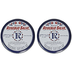 Rosebud Perfume Co. Lip Salve-Rosebud, 2 pack