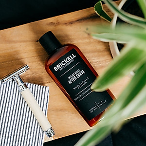 Brickell Men’s Smooth Brushless Shave Routine - Shave Butter & Aftershave - Natural & Organic