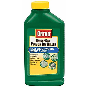 Ortho 0432960 Max Poison Ivy Tough Brush Killer Concentrate Bottle, 32-Ounce