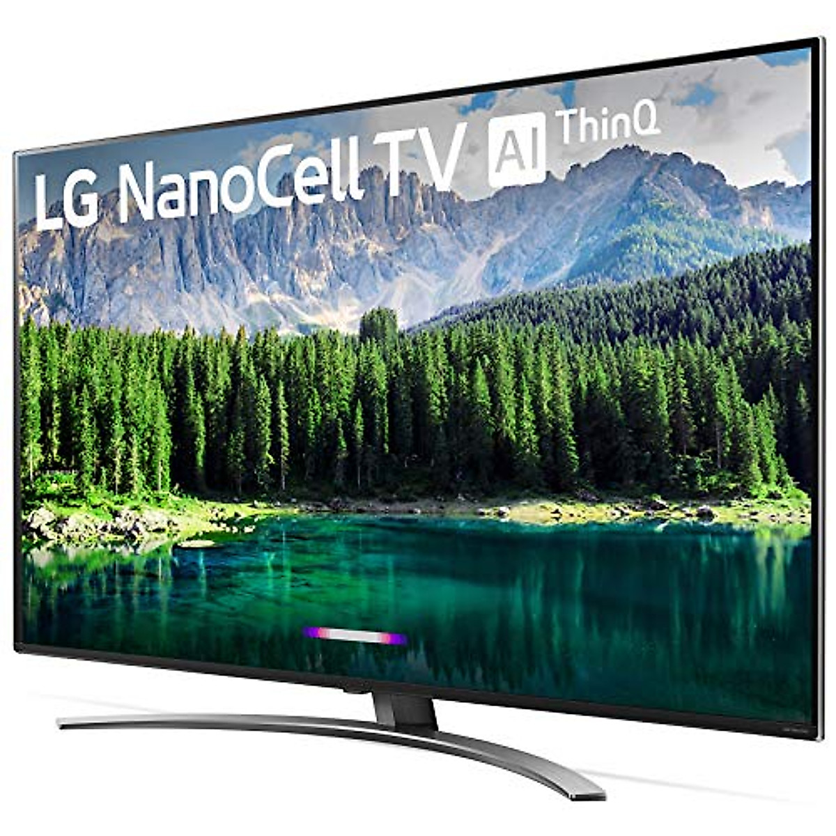 LG 49SM8600PUA Nano 8 Series 49" 4K Ultra HD Smart LED NanoCell TV (2019), Black
