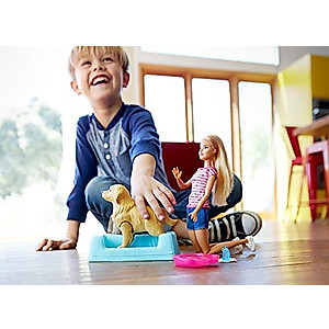 Barbie Newborn Pups Doll & Pets