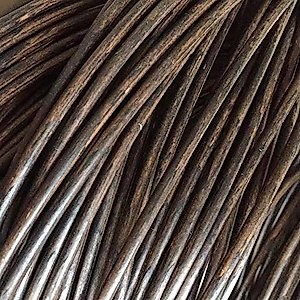 Synthetic Brown Woven Round Rattan, PE Plastic Round Rattan, Woven Repair Rattan Chair, Woven Wicker Suitable for Weaving Repair Chair, Table, Storage Basket