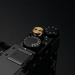 GARIZ XA-SB6 Soft Release Button (Stick-on Type), 0.5 inches (12 mm), Gold