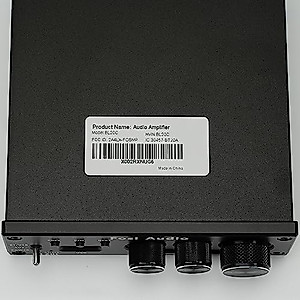 Fosi Audio BL20C 320 Watts Bluetooth 5.0 Stereo Audio Receiver Amplifier 2.1 CH Mini Hi-Fi Class D TDA7498E Integrated Amp U-Disk Player for Home Passive Speakers Powered Subwoofer(with Power Supply)